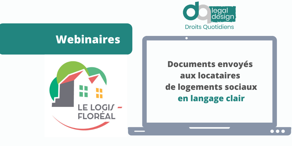 Le Logis-Floréal formé au langage clair - Droits Quotidiens Legal Design