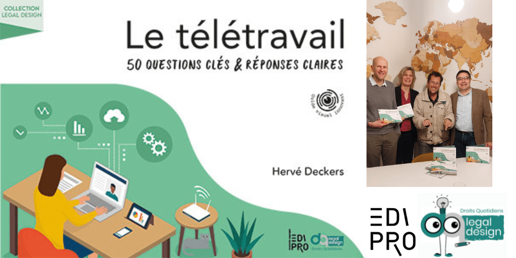 Le télétravail en legal design - Droits Quotidiens Legal Design